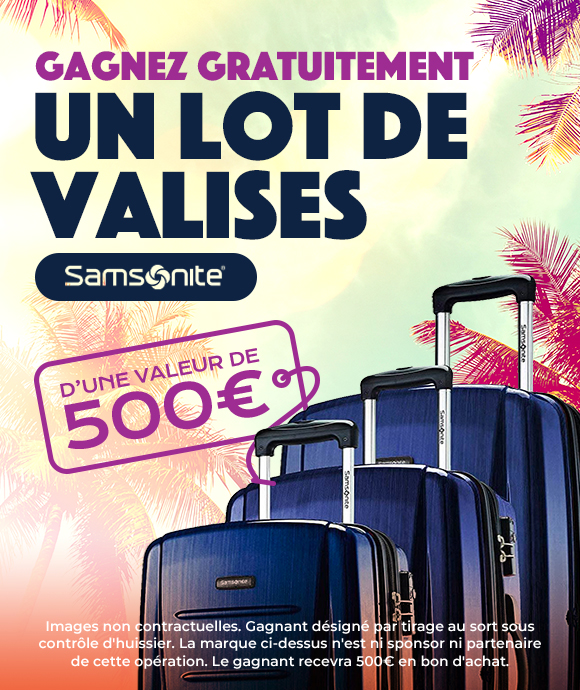 Minute winner : Valises